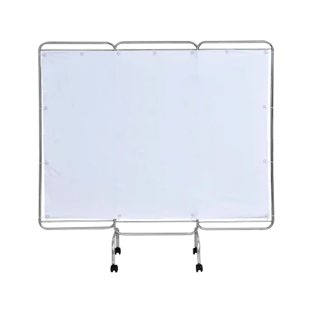 BIOMBO TRIPLO INOX FACES EM PLÁSTICO